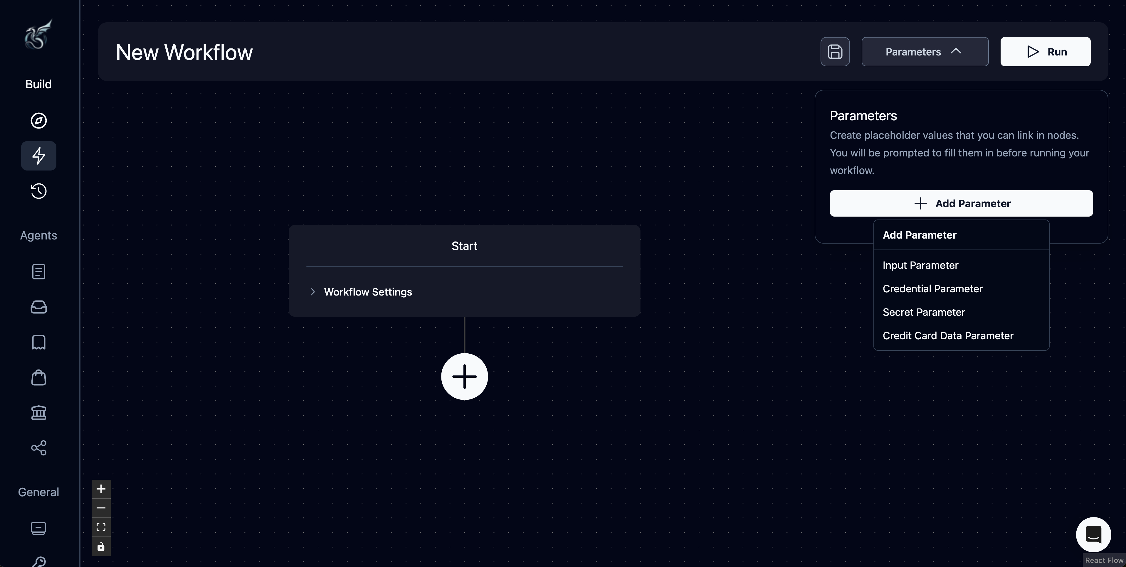 Workflow Parameters | Skyvern