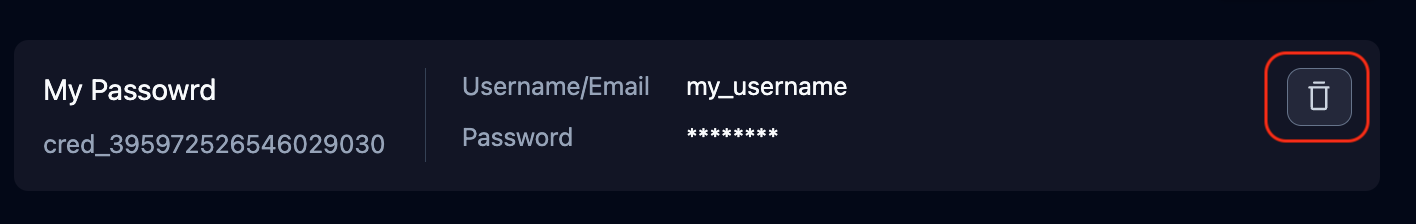 Password Management | Skyvern