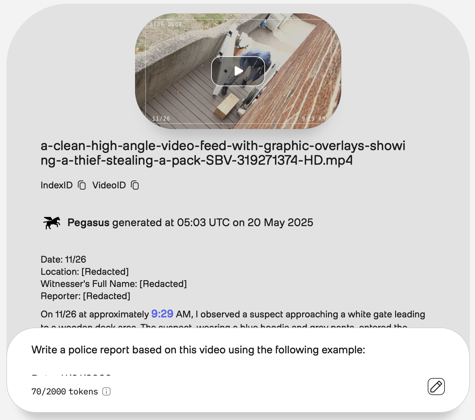 Pegasus | TwelveLabs