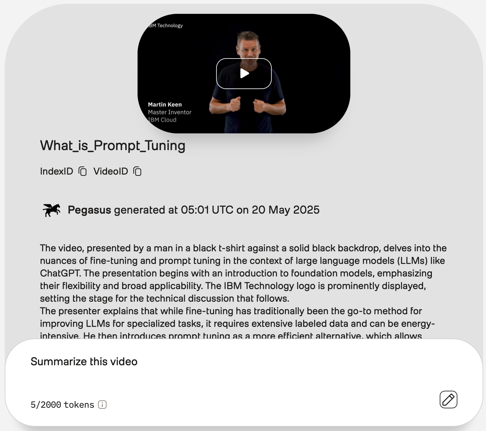 Pegasus | TwelveLabs