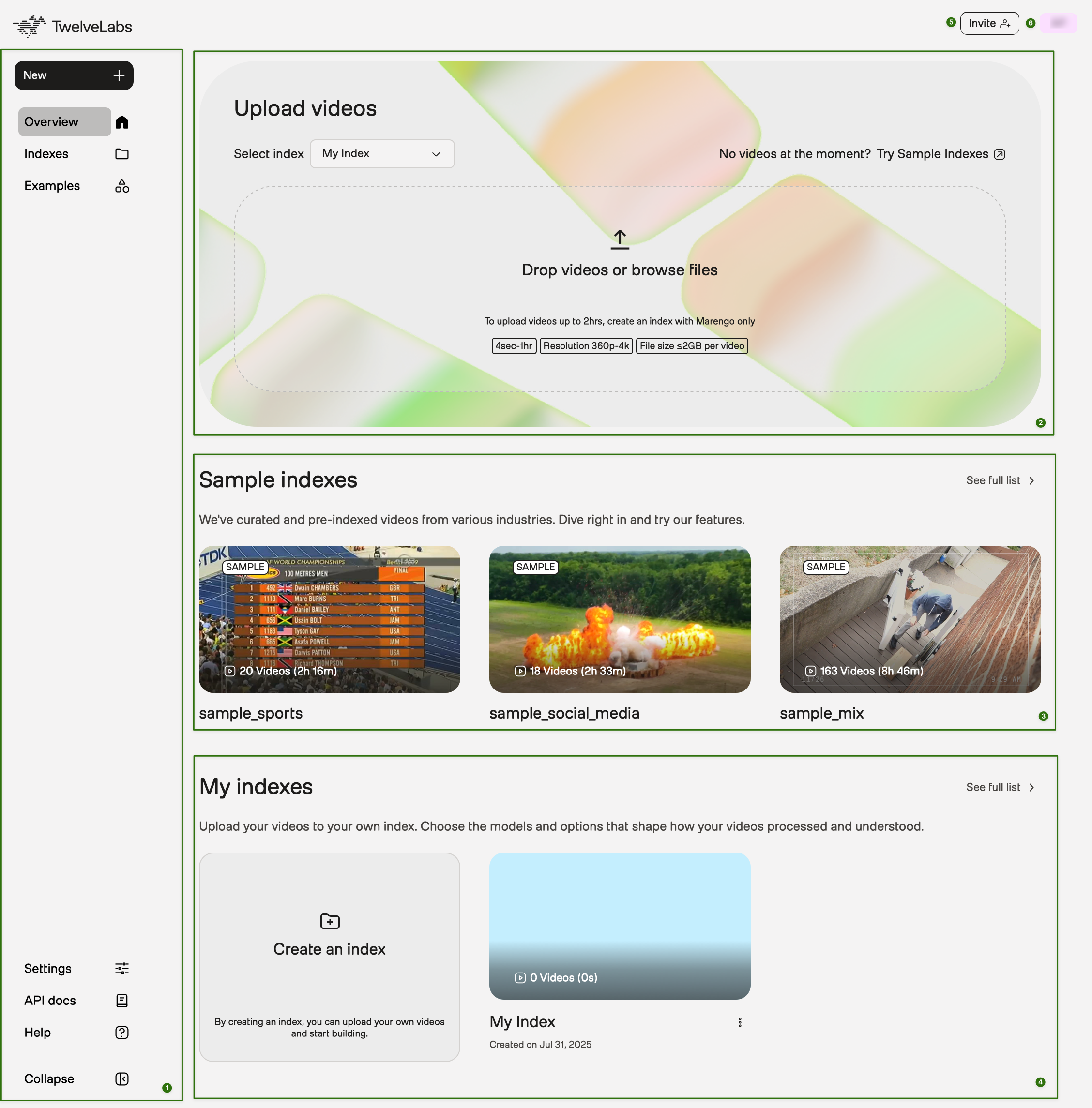 Playground | TwelveLabs