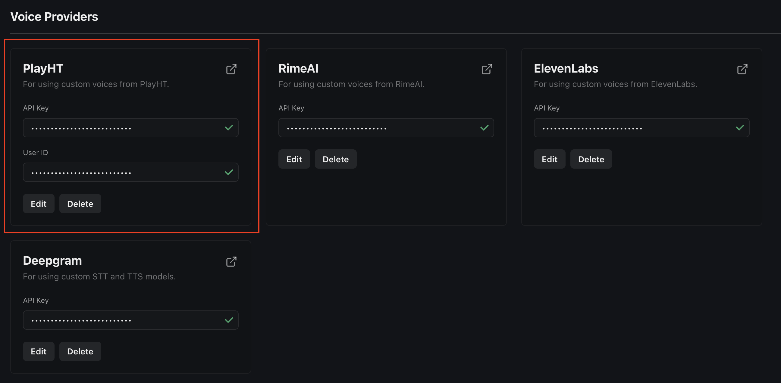 Web Calling — Vapi