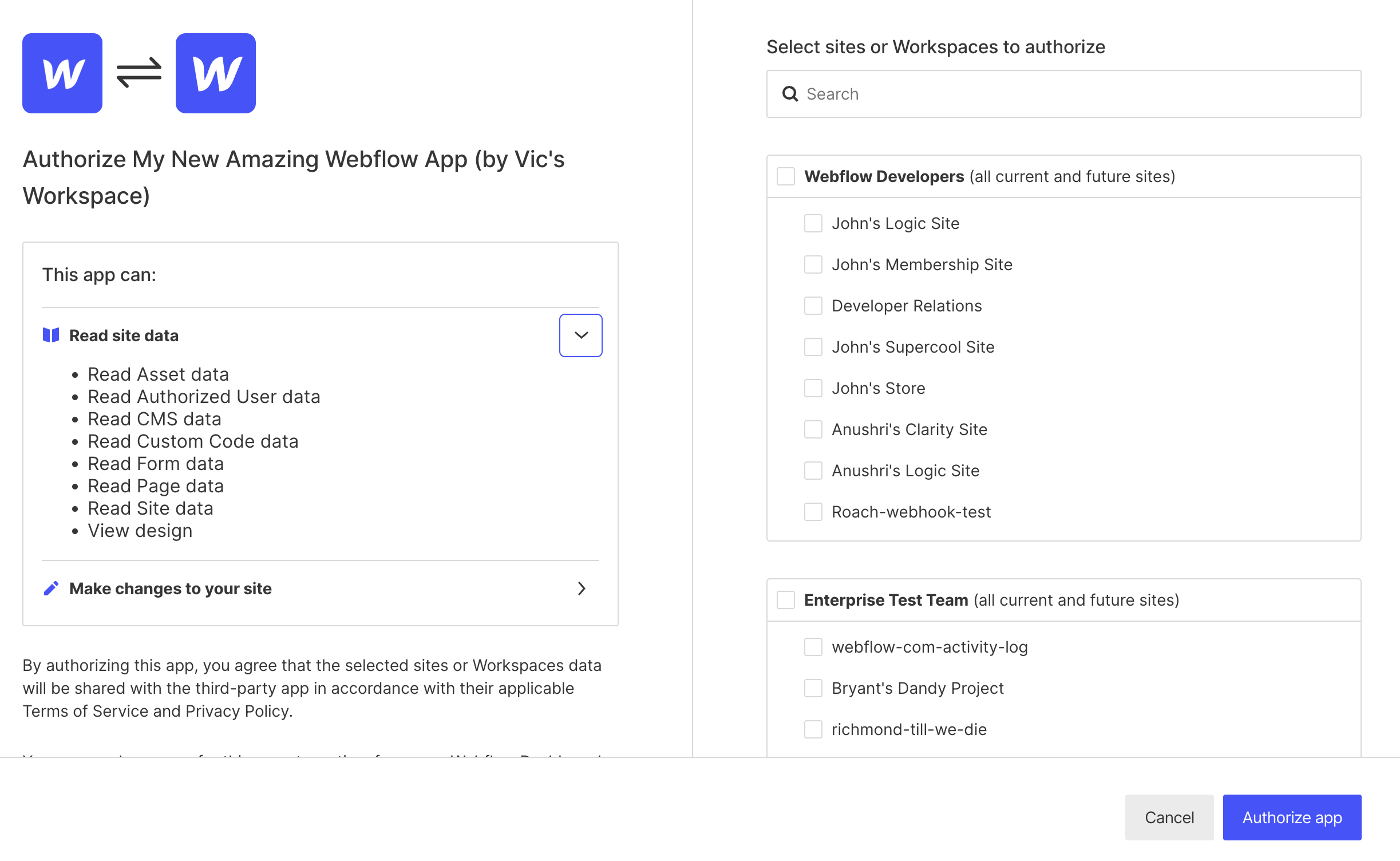 OAuth | Webflow API Documentation
