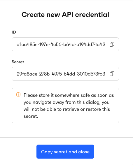 Authentication | Monite Documentation