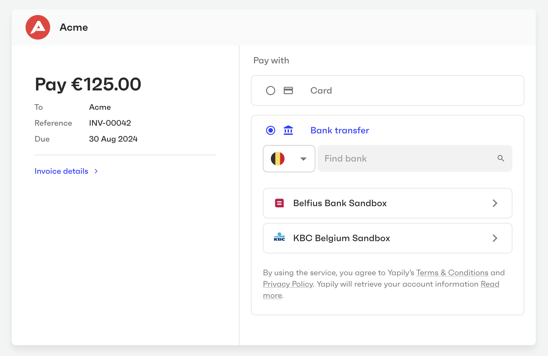 Making SEPA Credit payments | Monite Documentation