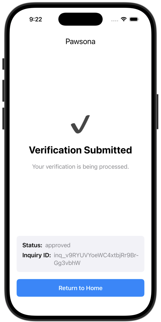 Tutorial: Pre-create inquiries for iOS | Persona